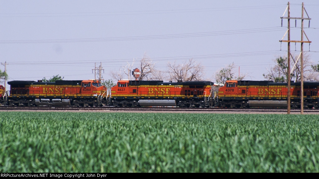 BNSF 4368 BNSF 4367 BNSF 4378